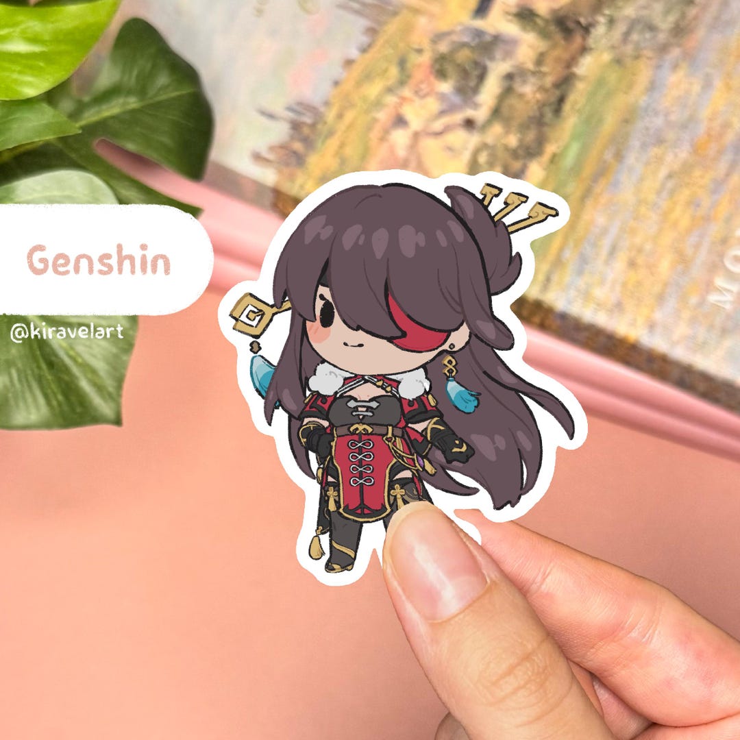 Cute Genshin Sticker Beidou Sticker Genshin Impact Sticker Cute Sticker ...