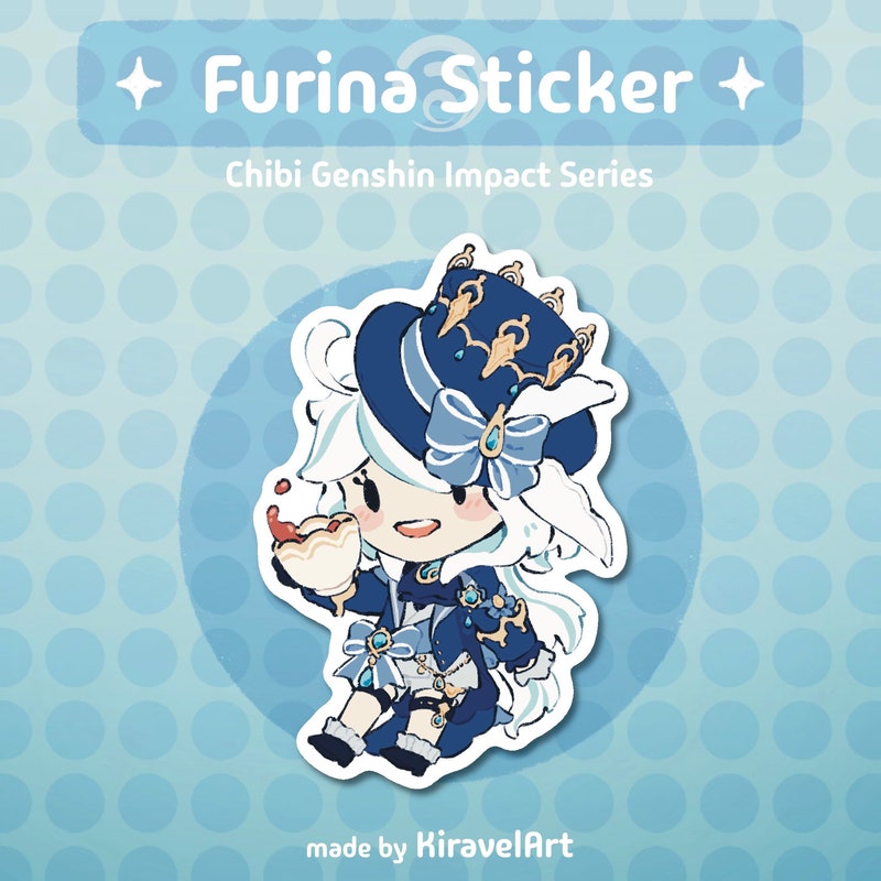 Furina Sticker - Etsy