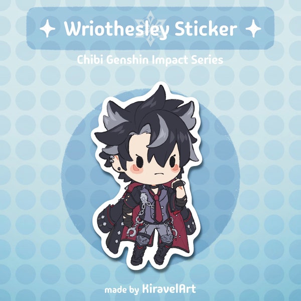 Genshin Wriothesley - Etsy