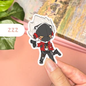 Cute ZZZ Sticker Billy Kid Sticker Zenless Sticker Cute Stickers ...