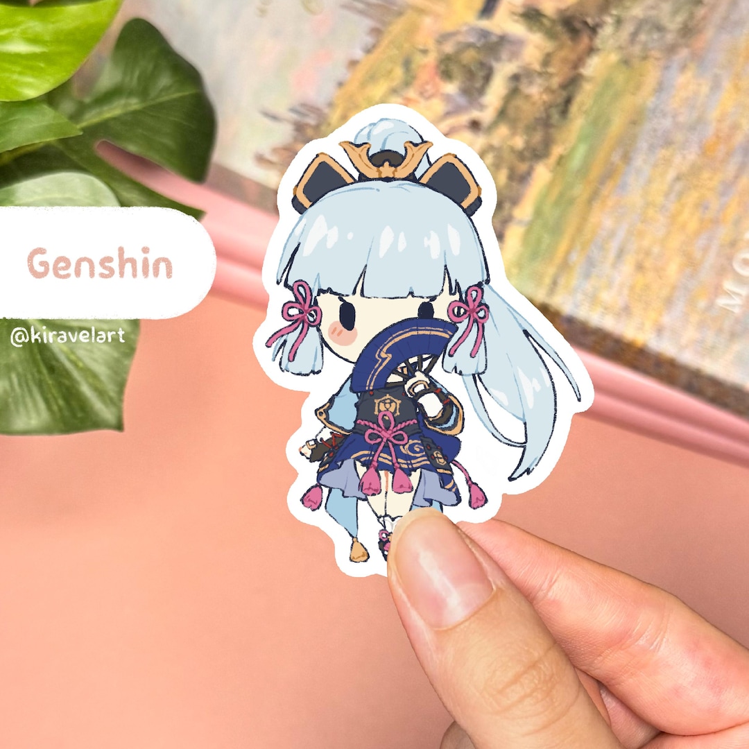 Cute Genshin Sticker Ayaka Sticker Genshin Impact Sticker Cute Stickers ...