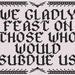 Addams Family Credo Cross Stitch, Gothic Cross Stitch, Halloween Cross ...