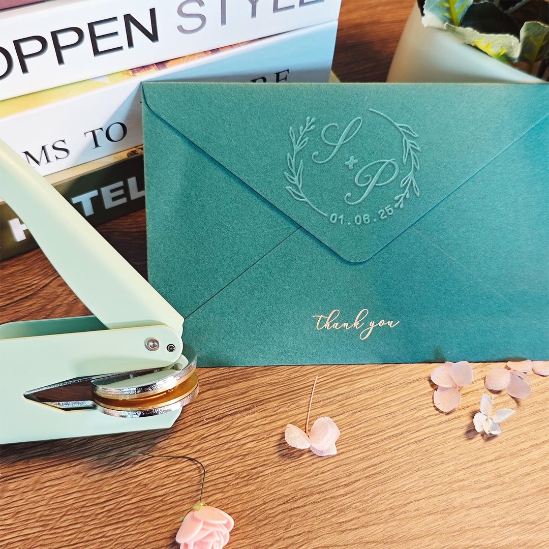 Personalized Embosser Stamp, Custom Embosser Stamp, Personalized ...