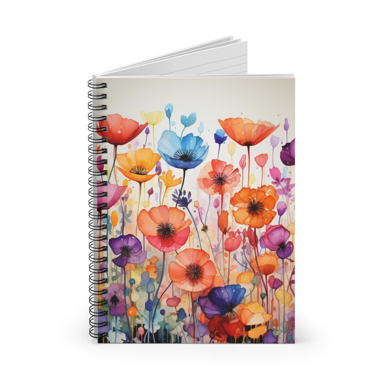 Floral Whisper Notebook, Flowers, Wildflowers Journal, Floral Notebook ...