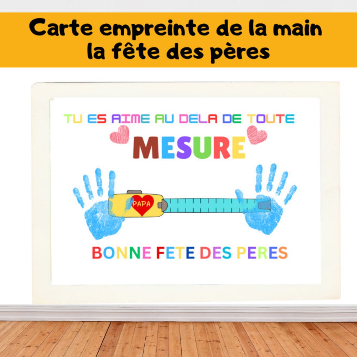 Carte Fete Des Peres à Imprimer Idée Cadeau Papa Activite Empreinte a ...
