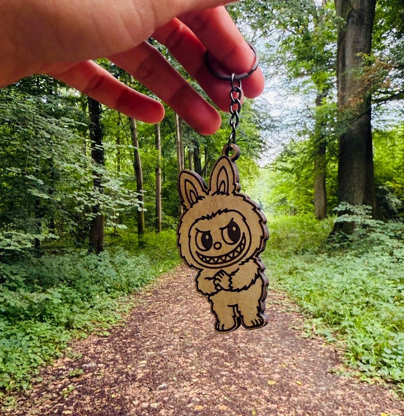 Wooden Keychains for Self-painting - Craft Kit - Etsy