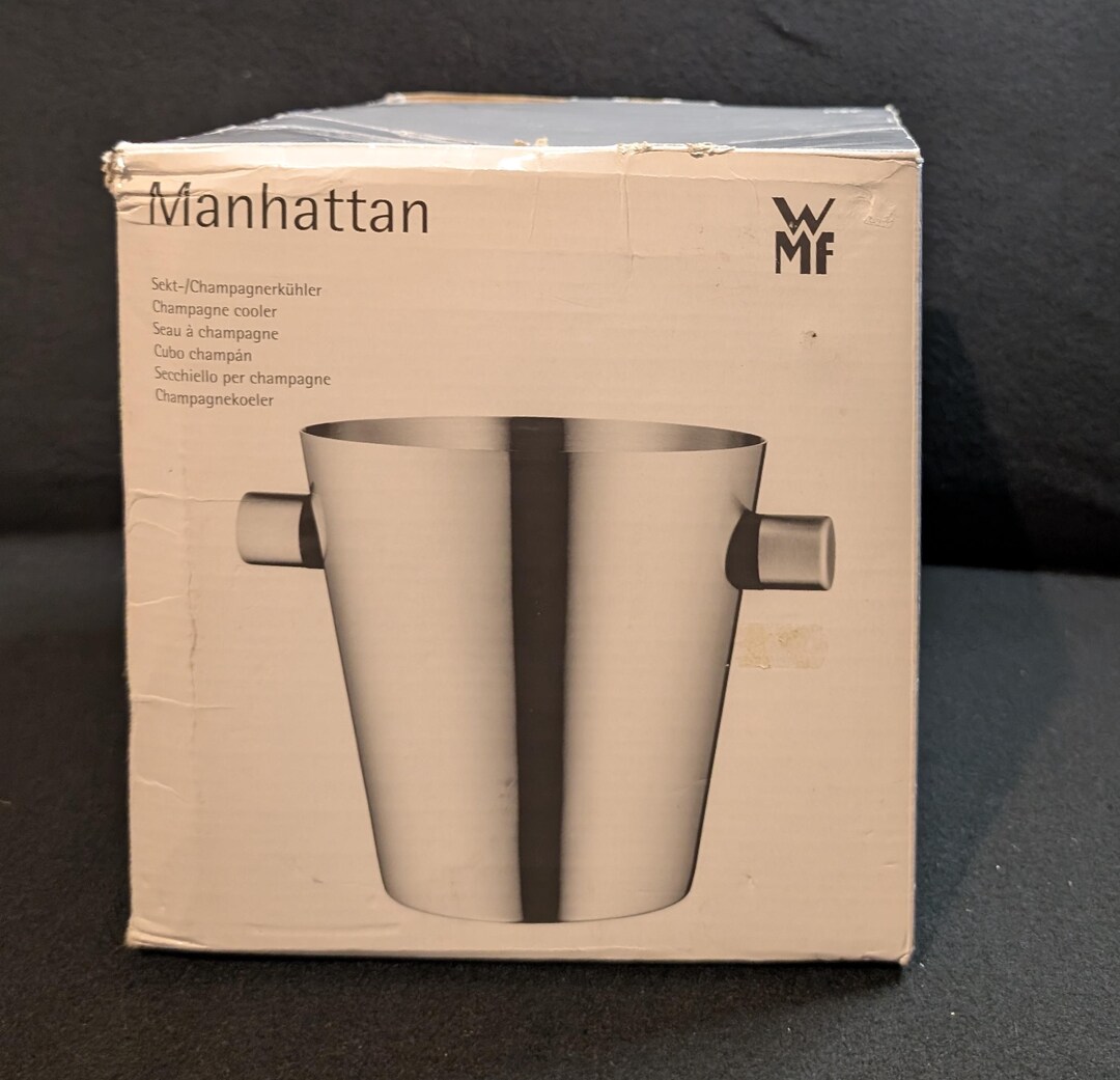 WMF Manhattan, Sparkling Wine / Champagne Cooler, Design: Akantus, New ...