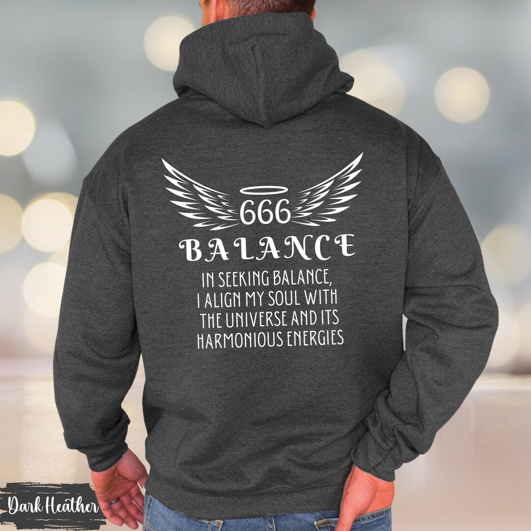 Angel Number Hoodie, Angel Numbers, 666 Angel Number, Angel Wings ...