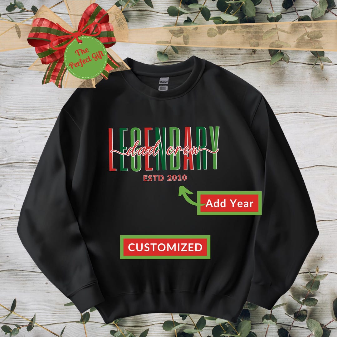 Custom Christmas Dad Gift, Personalized Holiday Dad Gift, Cozy Dad ...