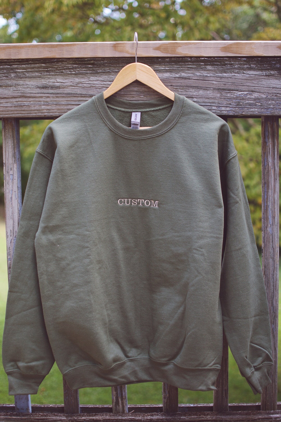 Custom Embroidered Crewneck Sweatshirt | Personalize Your Own ...