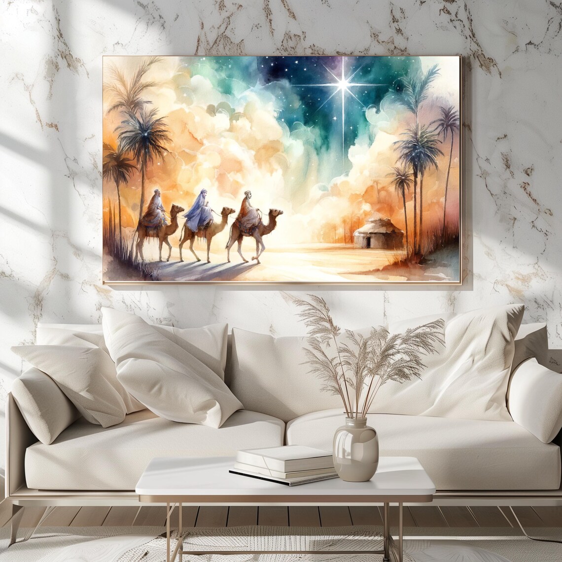 Journey of the Three Wise Men, Mystical Landscape, God's Love, Star of ...