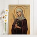 Saint Felicity of Carthage Icon, Christian Martyr Wall Art, Catholic ...