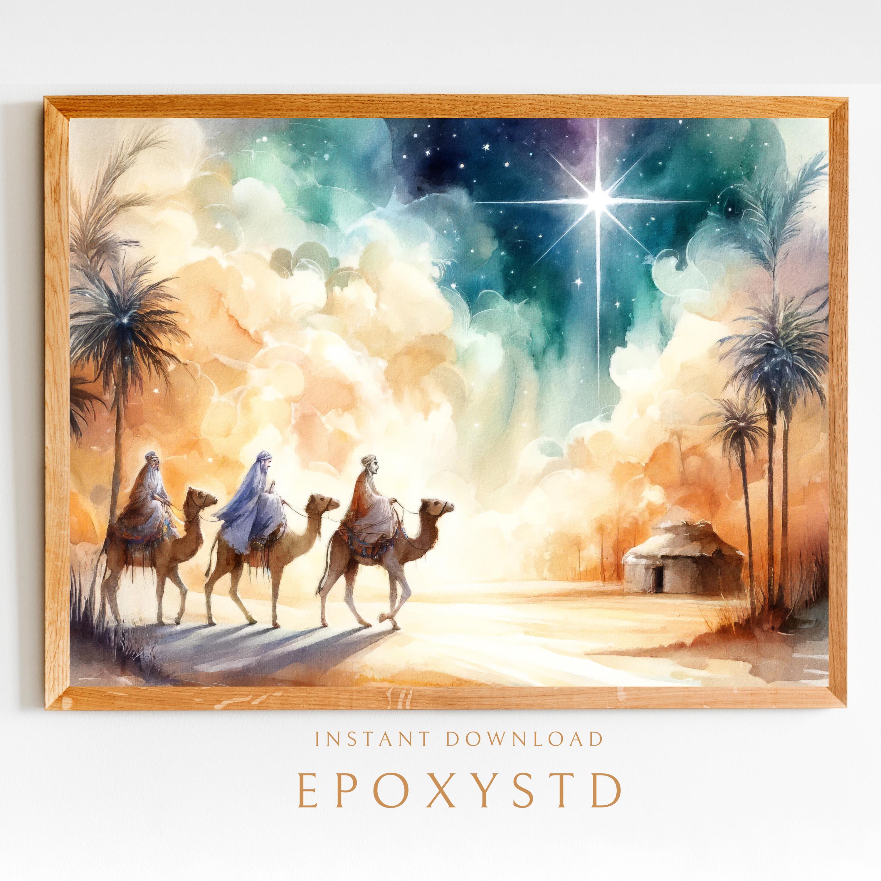 Journey of the Three Wise Men, Mystical Landscape, God's Love, Star of ...