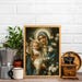 Virgin Mary Embracing Jesus, Jesus Portrait, Christian Wall Art ...