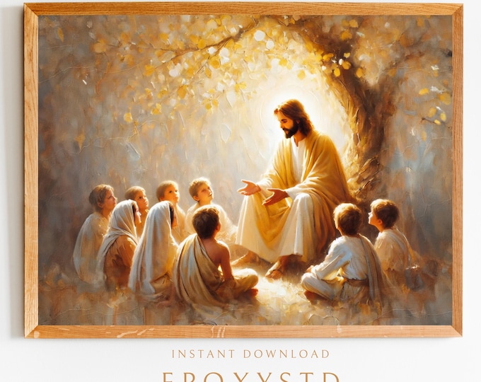 Christ Blessing the Little Child Carl Bloch Jesus Christ Blessing ...