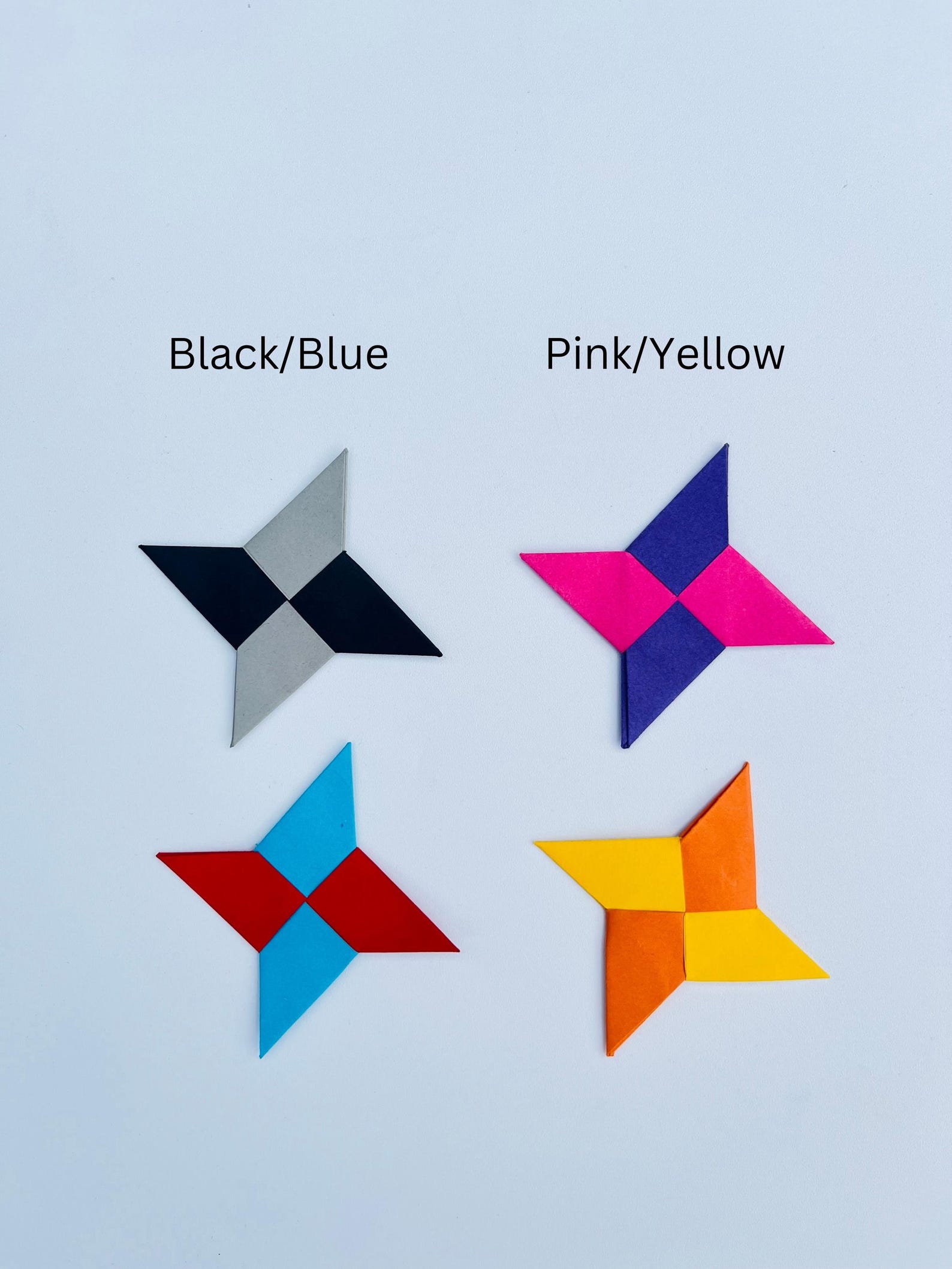 Origami 4 Point Ninja Star Craft Kit - Etsy