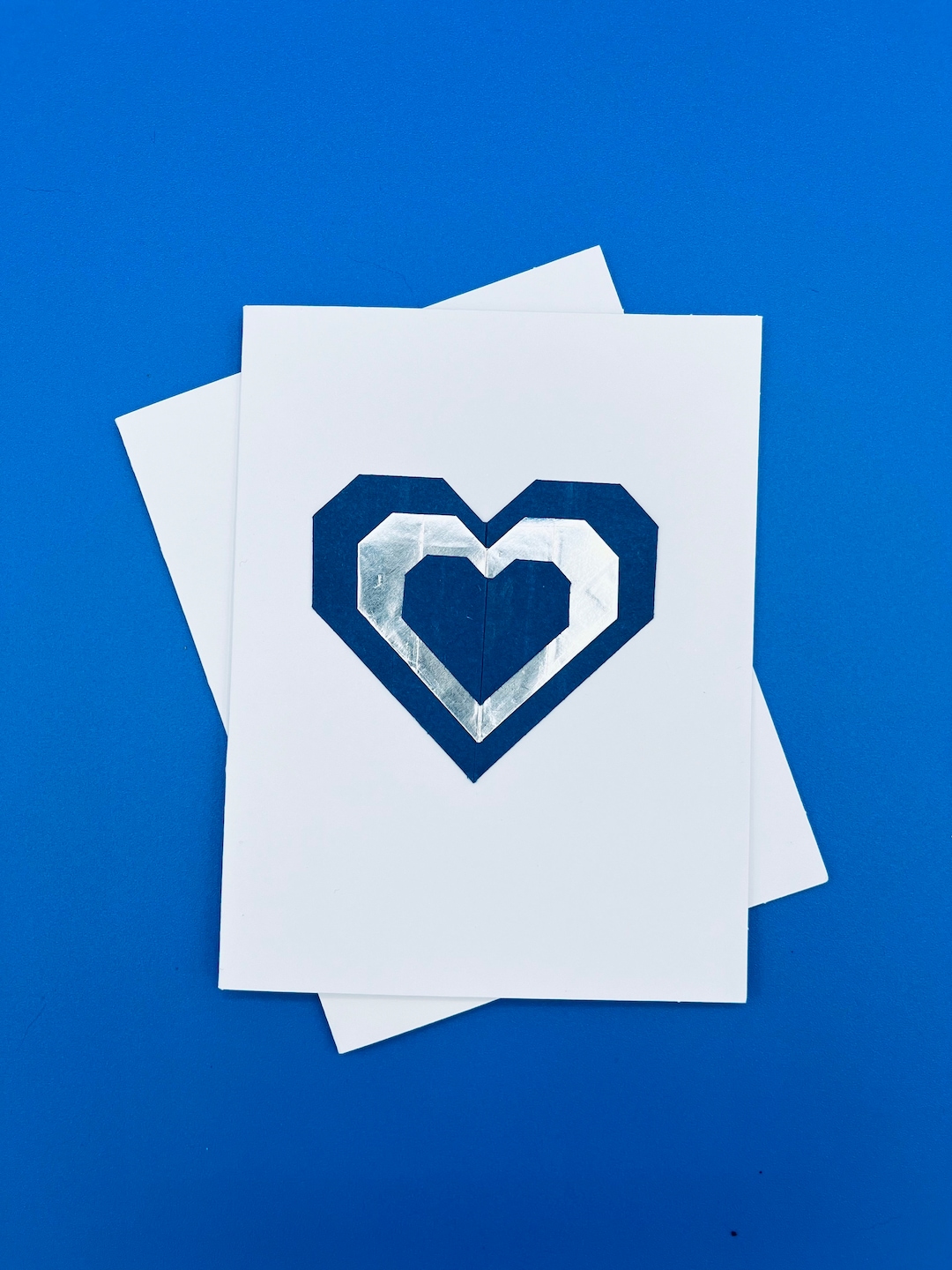 Origami Triple Heart Card Craft Kit - Etsy