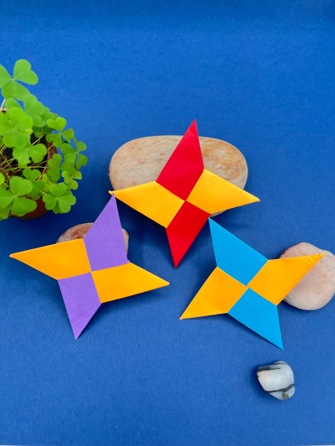Origami 4 Point Ninja Star Craft Kit - Etsy