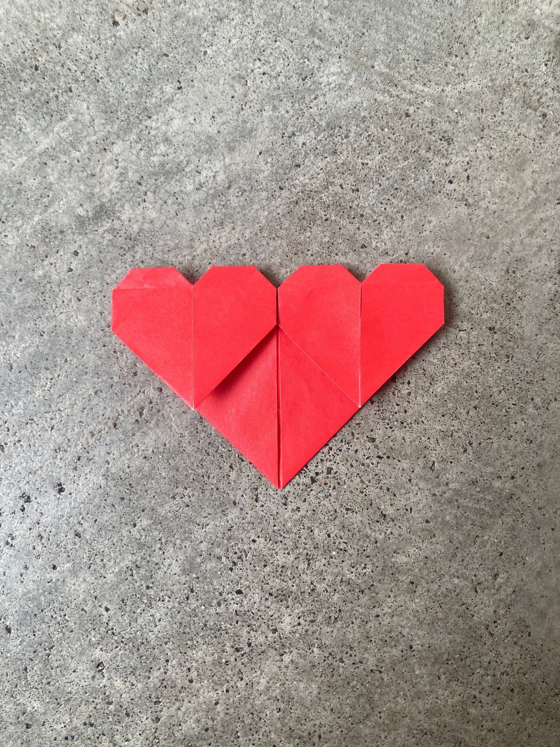 Origami Heart Bookmark Digital Download Pdf - Etsy