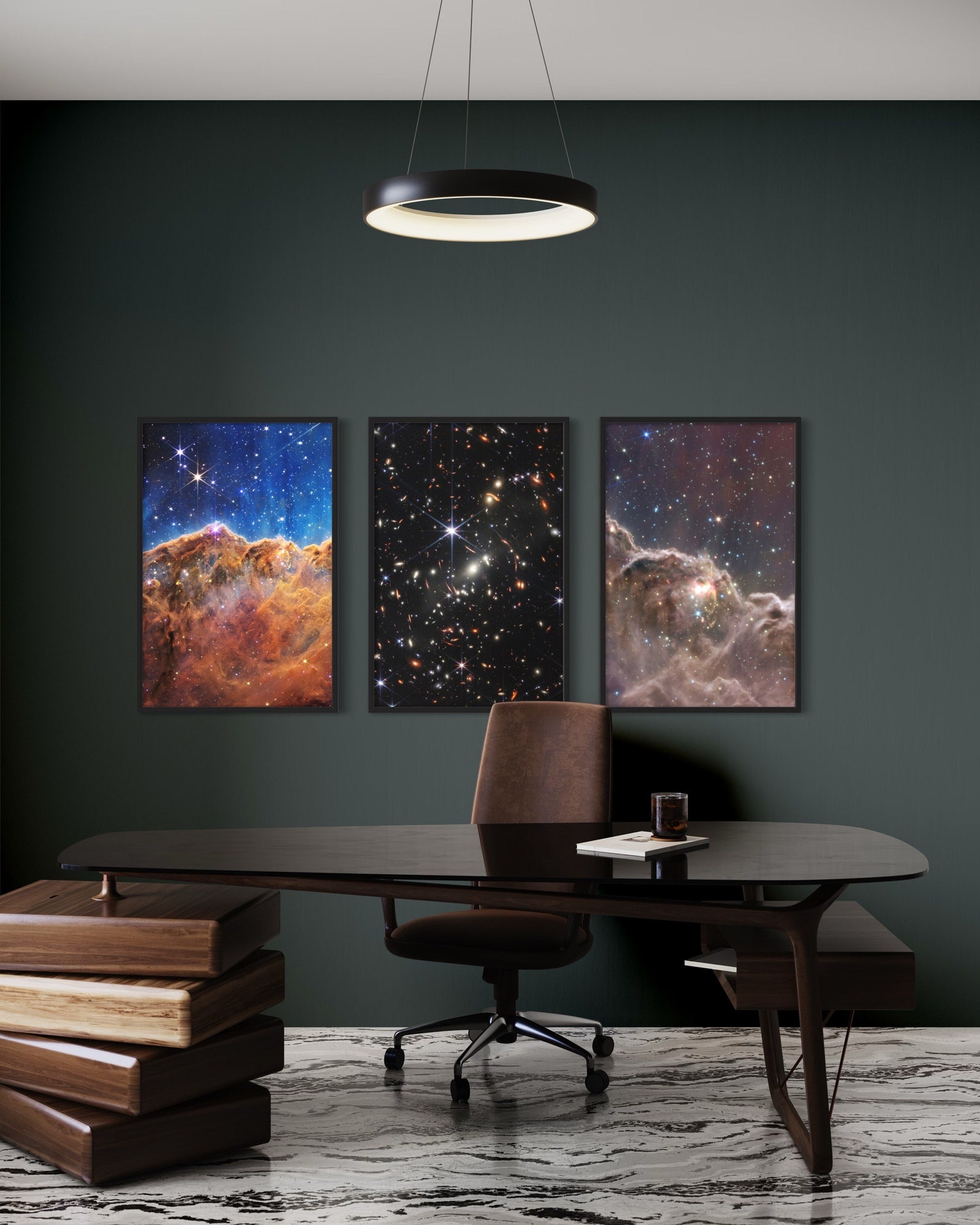 James Webb Set of 3 Printable Posters, NASA Space Telescope Images ...