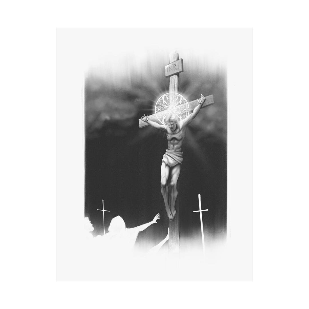 Jesus Crucifixion Print - Etsy