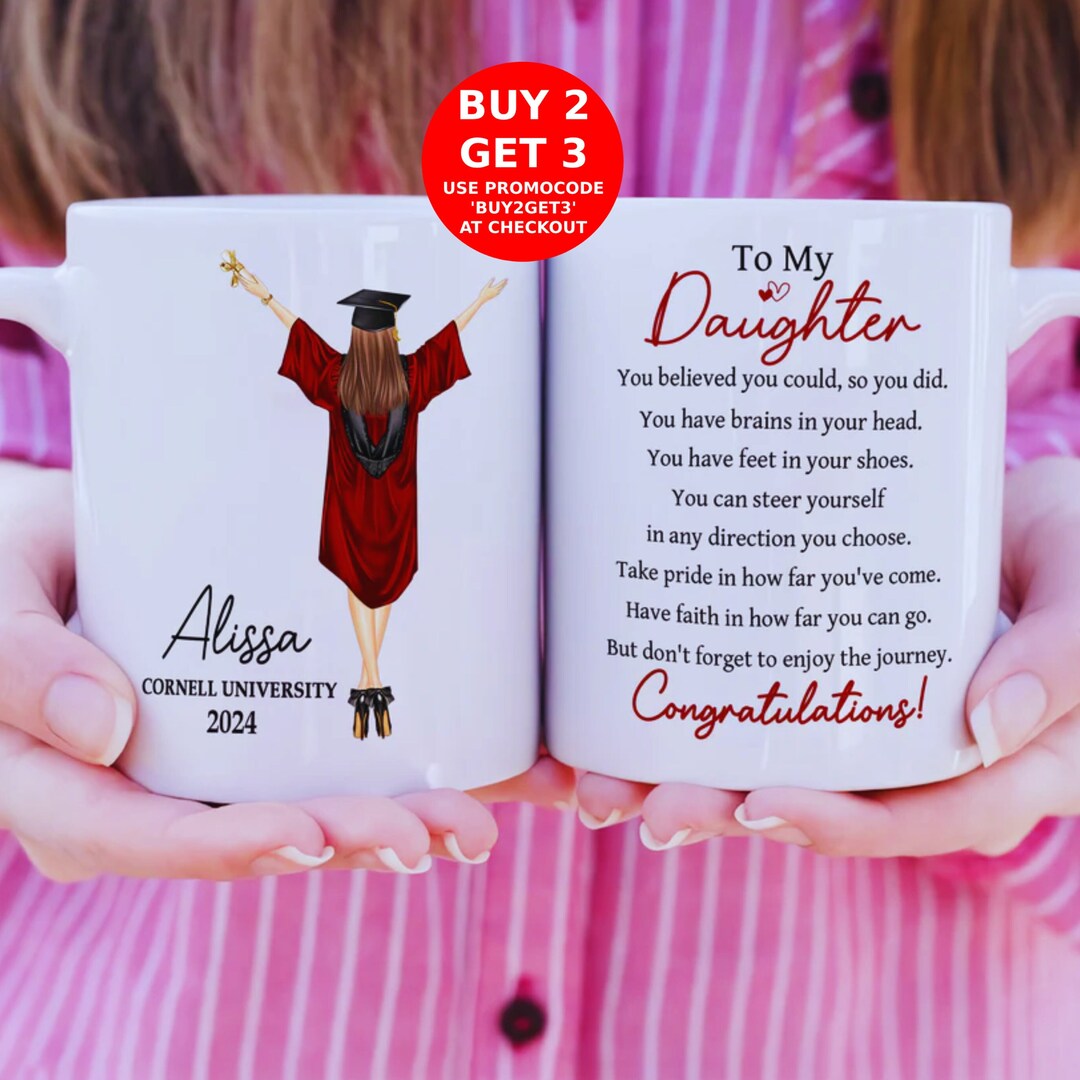 Women Graduation Gift for Her Personalized 2024 Bachelor Degree ...