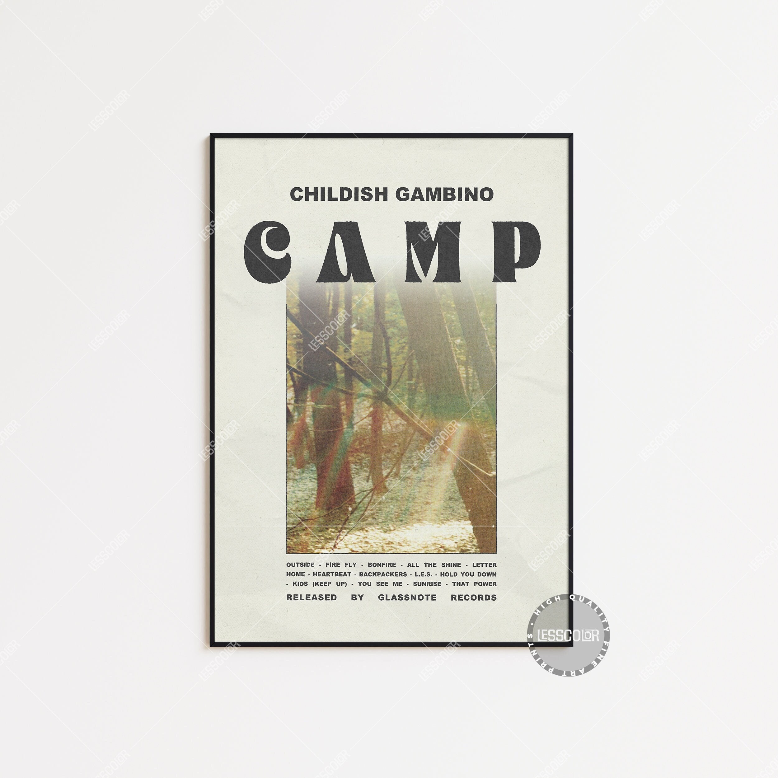 Childish Gambino Camp Album Cover