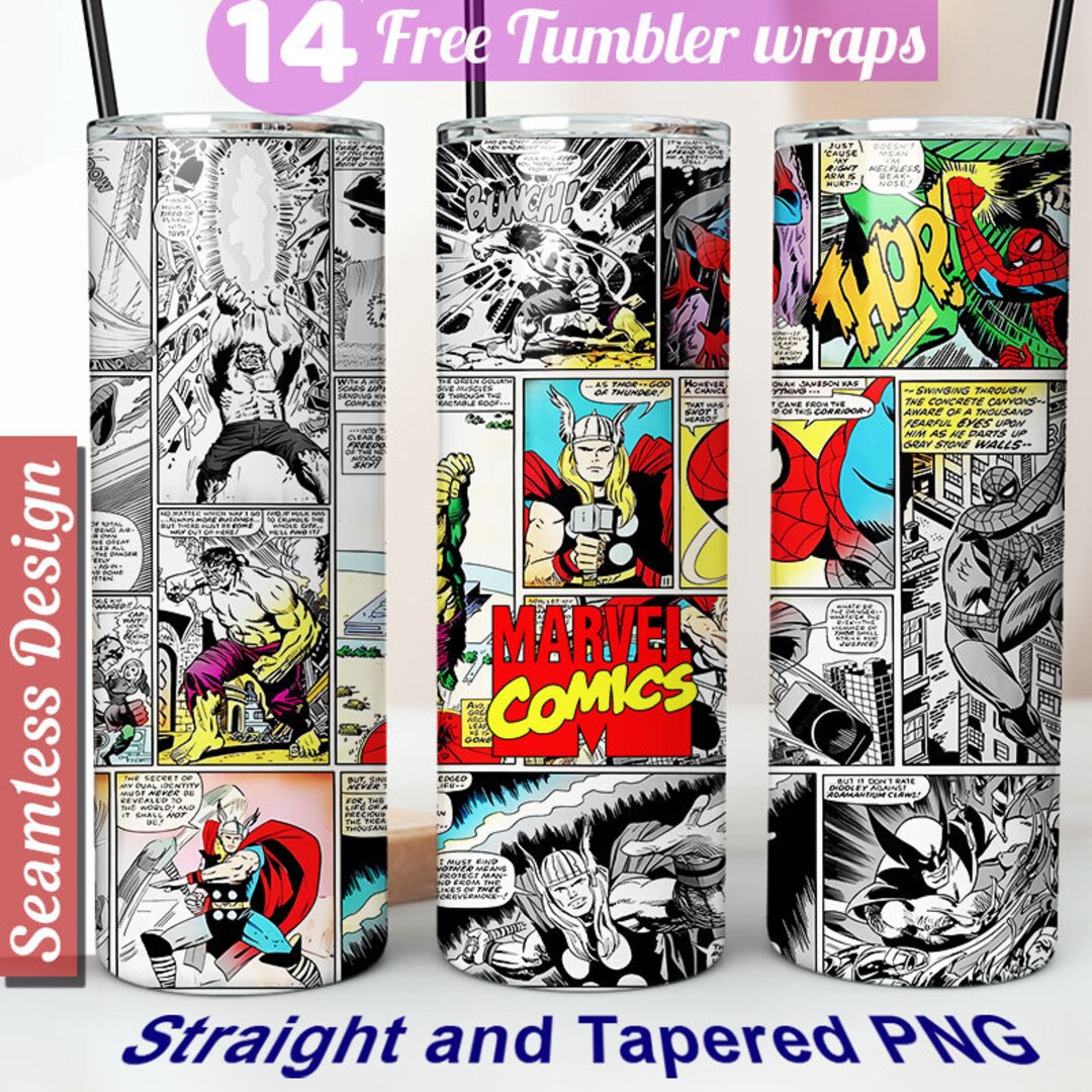 90s Retro Comic Cartoon Characters Tumbler Wrap Sublimation Designs 90s ...