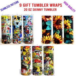 Leopard Tumbler Wrap Png 20 Oz Tumbler Sublimation Designs Best Seller ...