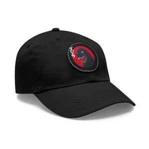 Godzilla Kaiju Hat With Leather Patch the Great Godzilla off Kanagawa ...