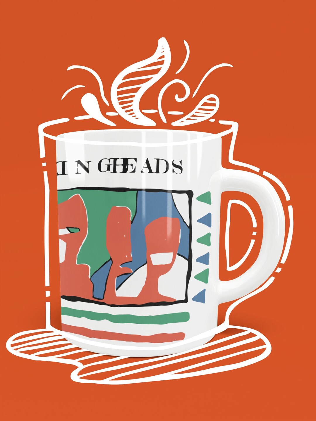 Talking Heads Ceramic Mug can Be Personalized 11 Oz Coffee - Etsy