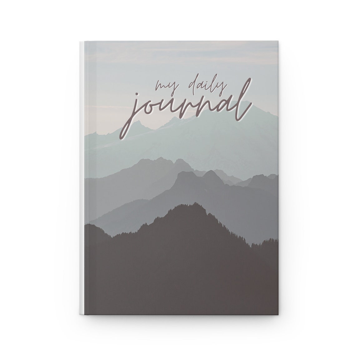 Gray White Modern Notebook Custom Notebook Custom Planners - Etsy