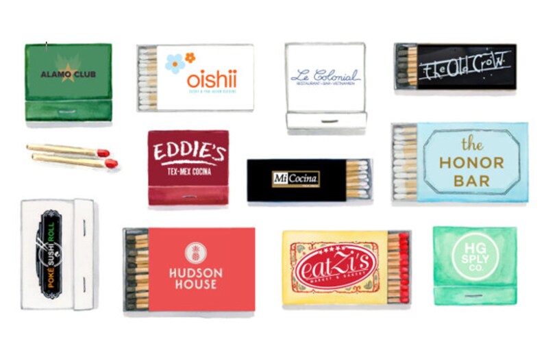 Personal Customized Digital Matchbook Print - Etsy