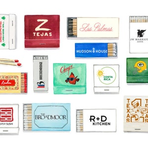 Personal Customized Digital Matchbook Print - Etsy