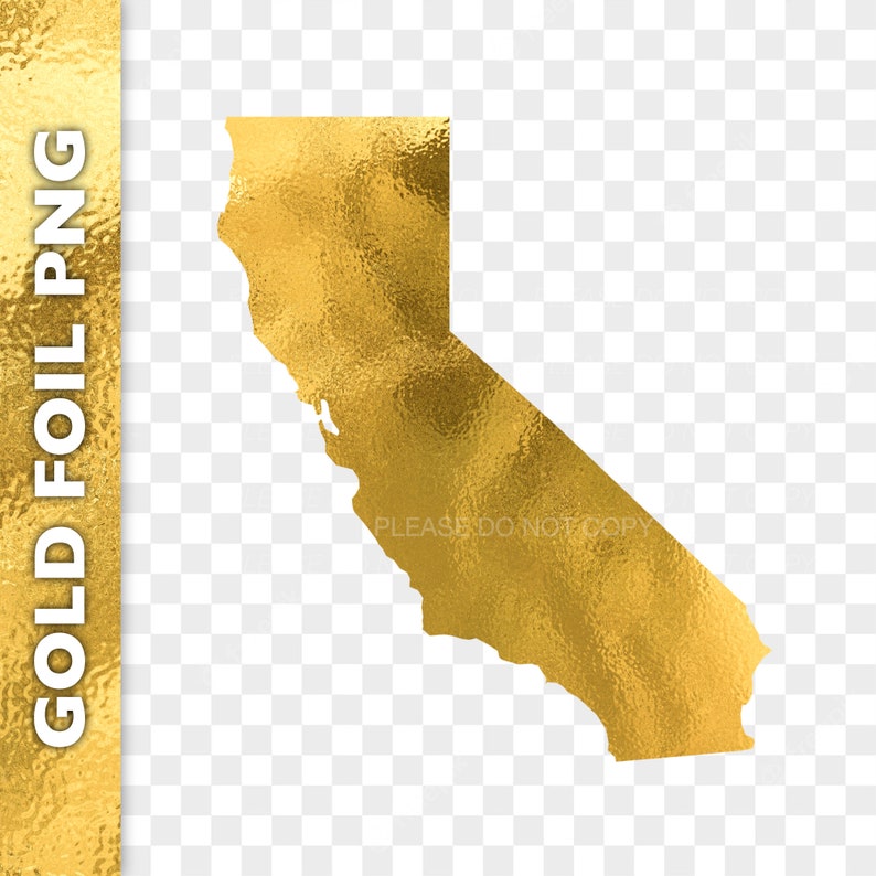 California Gold Foil PNG Clipart Image California State Logo State ...