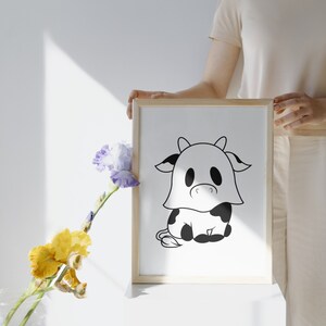 Baby Ghost Cow Svg Cow Svg Bundle Cute Baby Cow Png Cow - Etsy