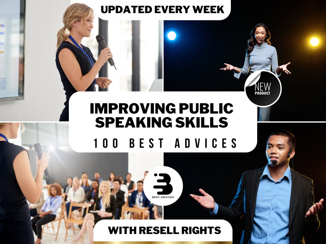 Public Speaking Guide Speech Skills Enhancer Confidence - Etsy