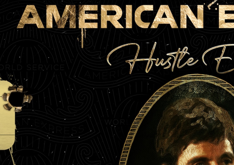 Scarface Inspired Wall Art, Tony Montana Gold Texture, Al Pacino ...