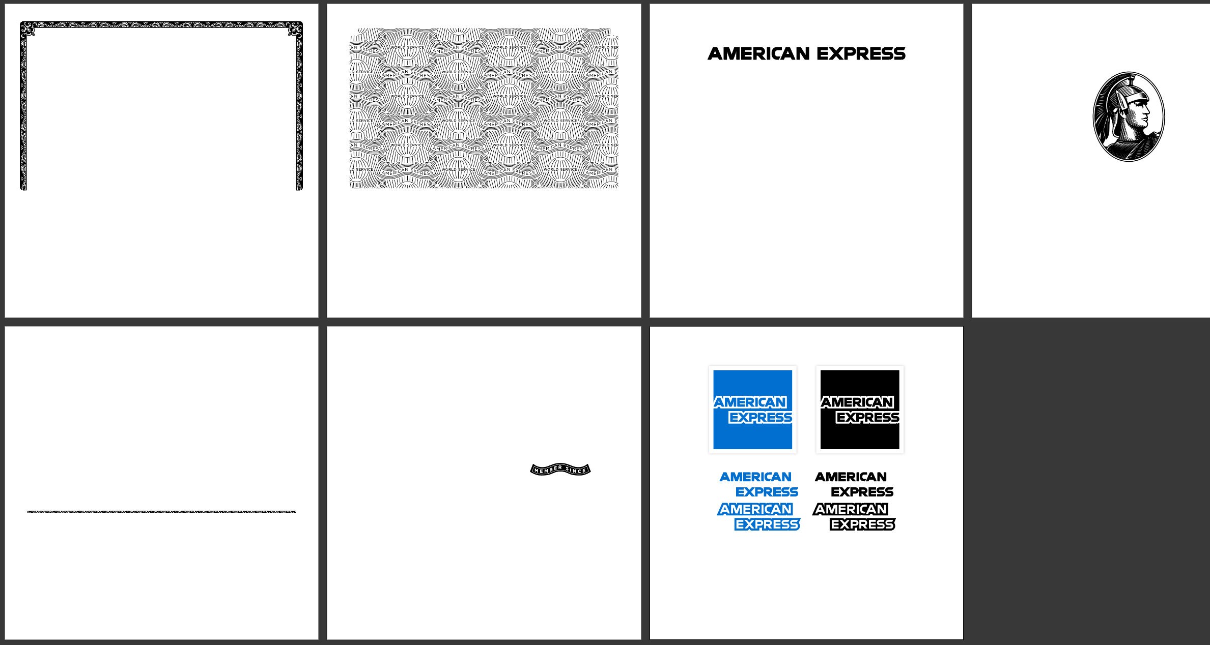 American Express Template Vector, American Express Watermark, American ... American Express Template Vector, American Express Watermark, American ...