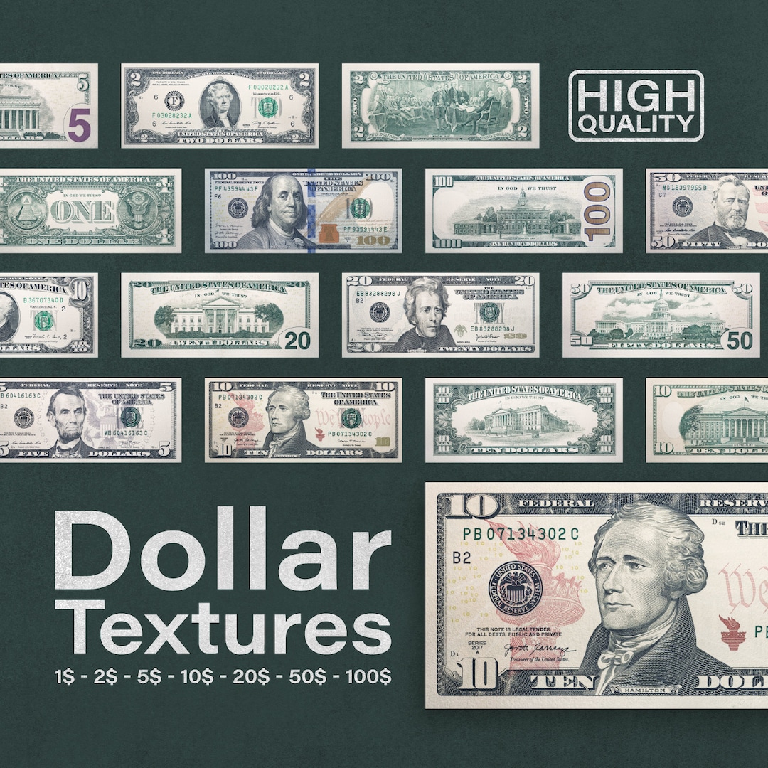 Money Bundle American Currency Bundle High-resolution JPG, USA Money ...