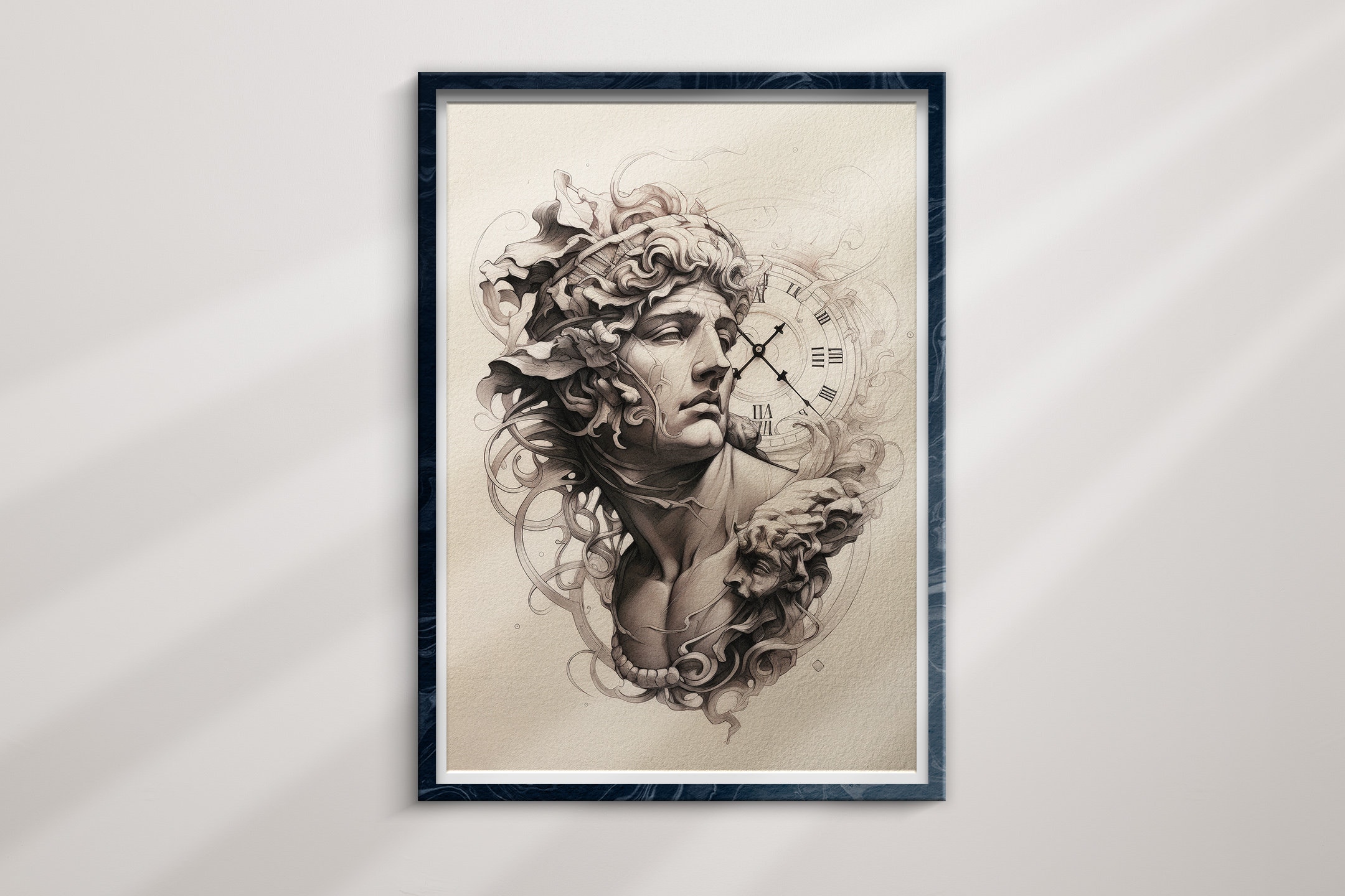 Greek God Statue Tattoos