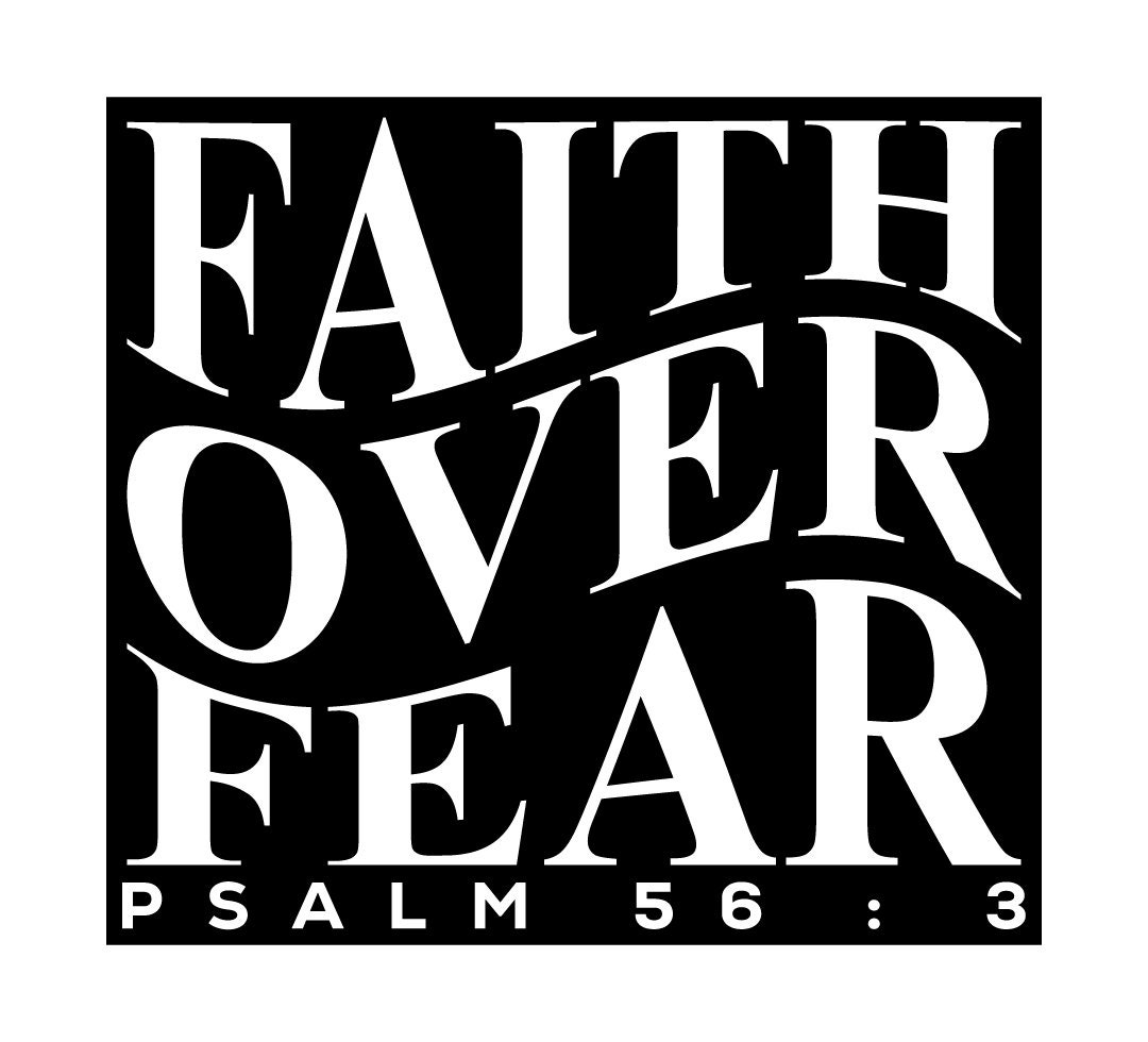 Faith Over Fear Text Digital File Svg, Eps, Png, Ai, Dxf - Etsy