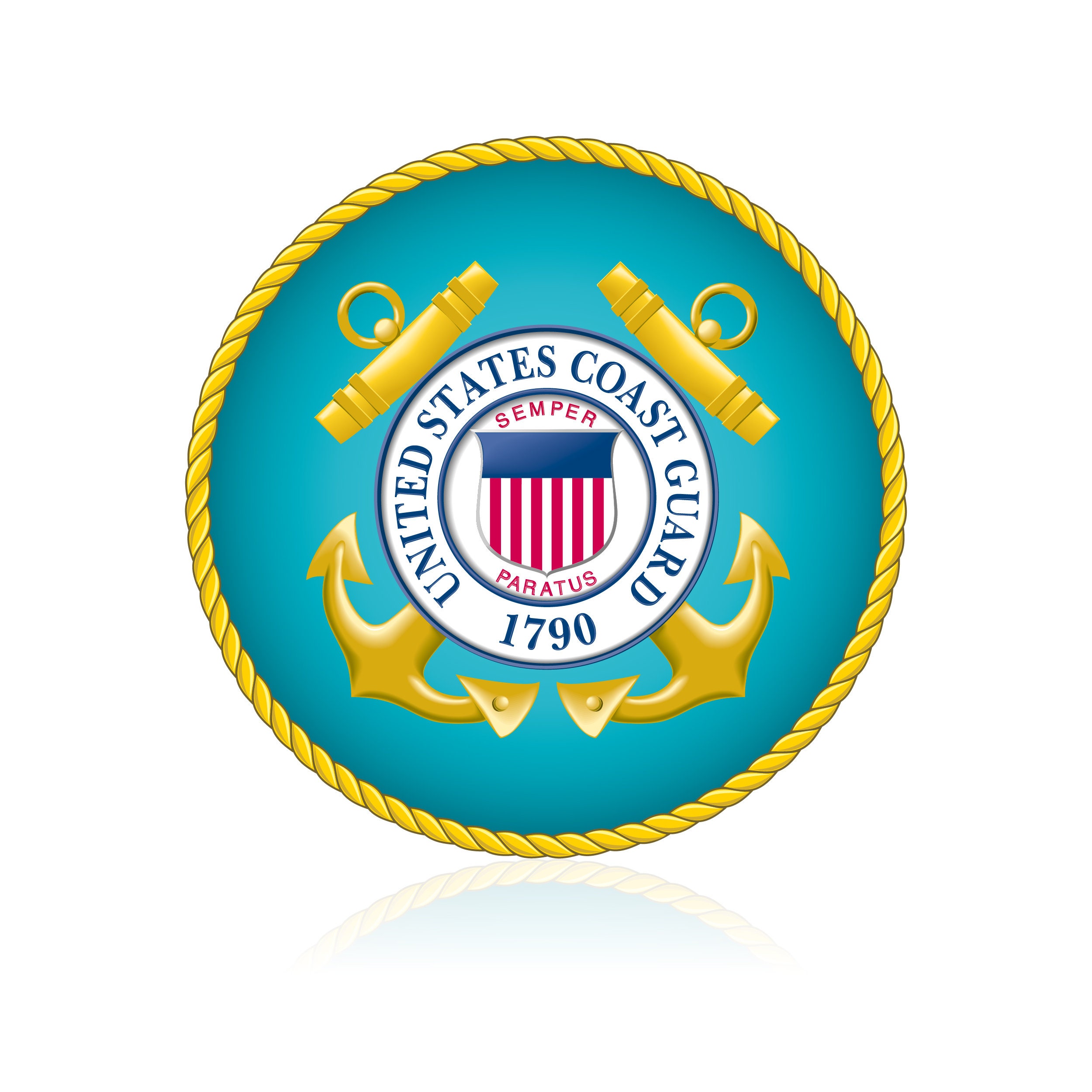 United States Coast Guard Logo US Coast Guard Svg, Eps, Pdf, Png, Ai - Etsy