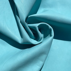 Turquoise Goat Suede Hide - Etsy