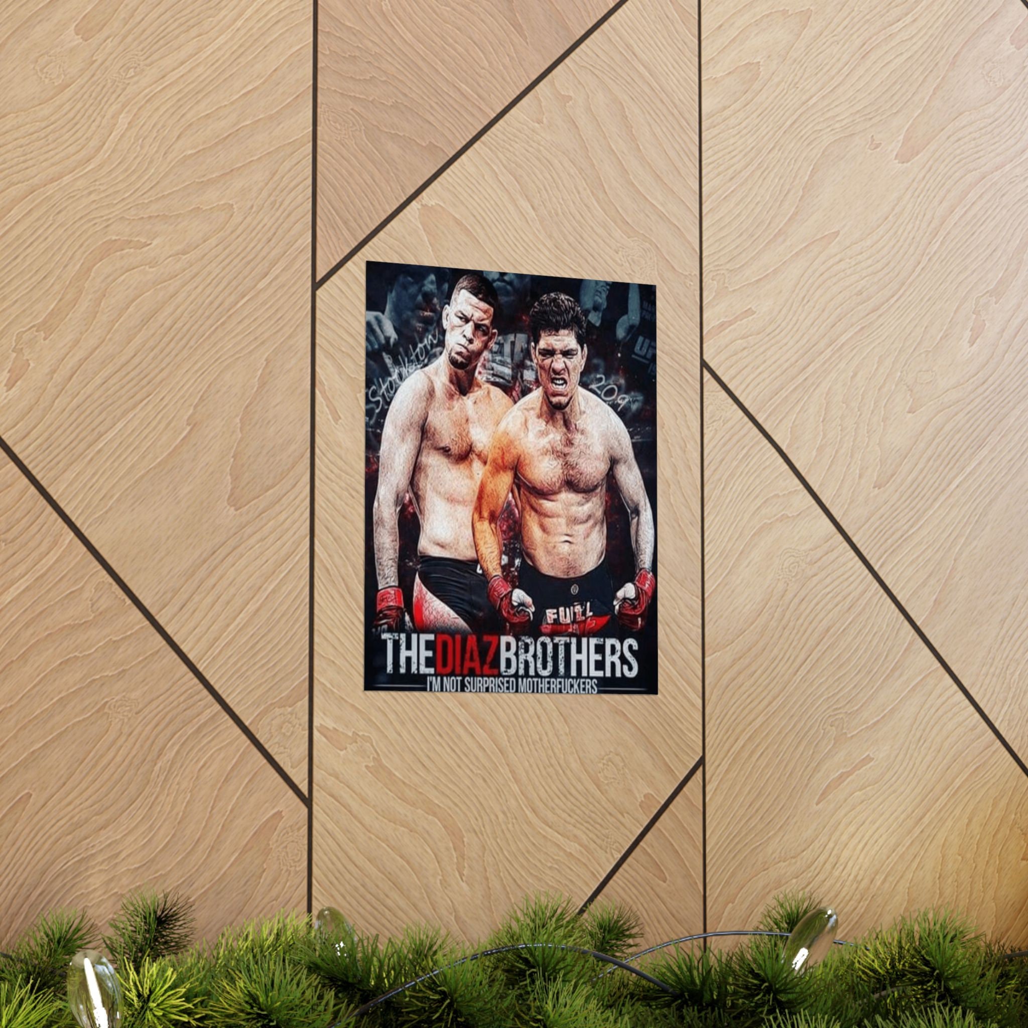 UFC Diaz Brothers Matte Wall Posters - Etsy