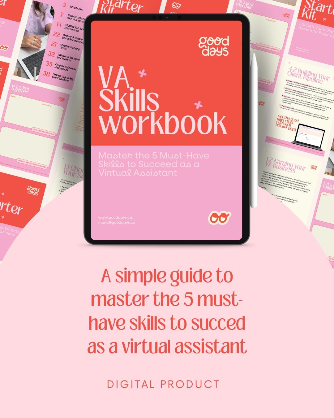 Virtual Assistant Skills Workbook - Etsy
