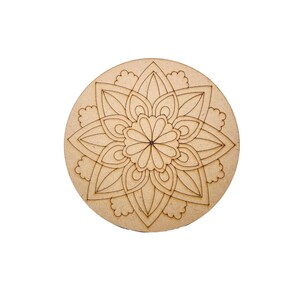 Premarked Mandala MDF Wall Art,wall Decor, Floral Mdf for Lippan Art ...