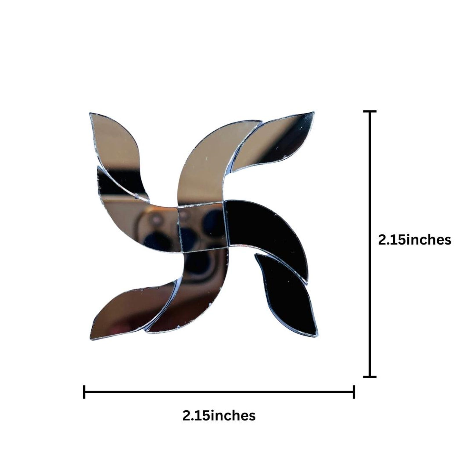 Swastik Shape Mirror for Art & Craft ,mandala Art, Lippan Art and ...