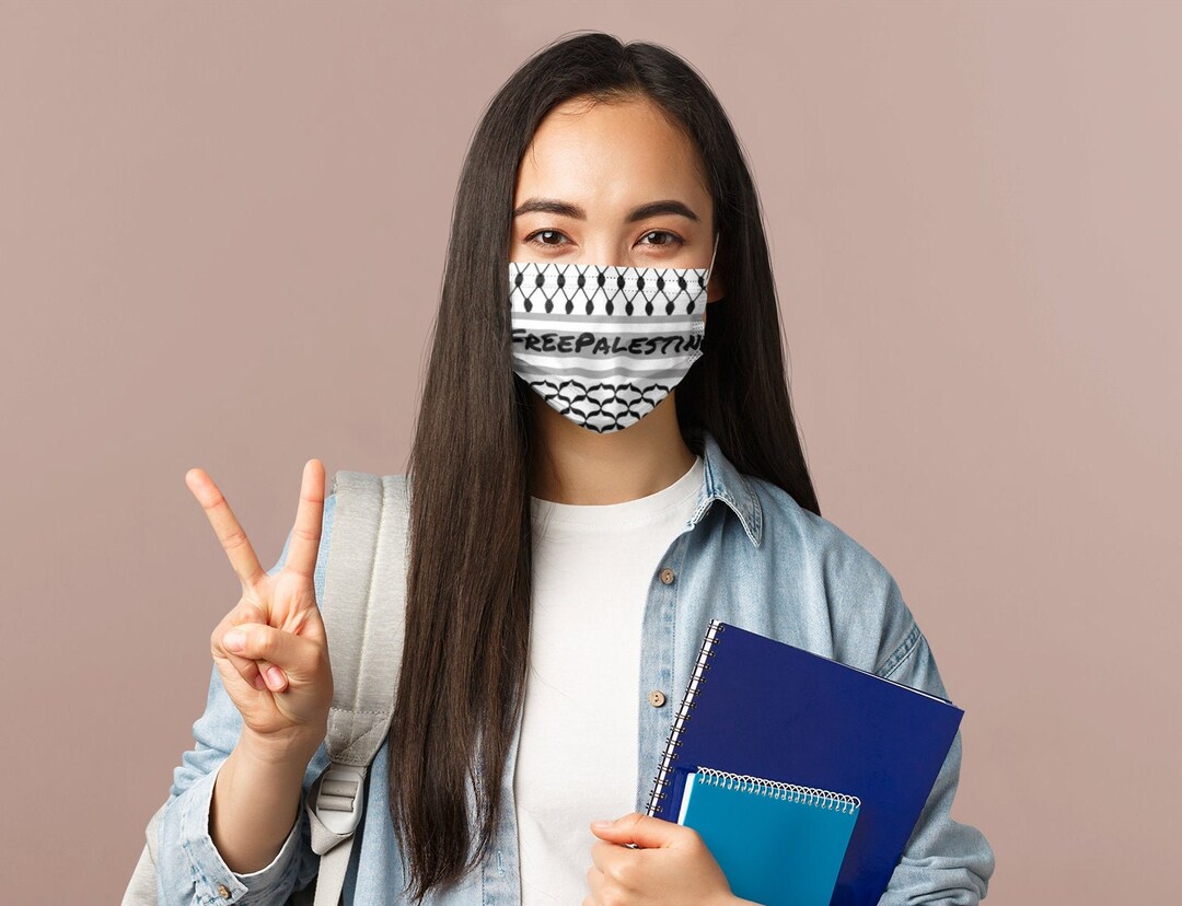 Free Palestine Fabric Face Mask - Etsy