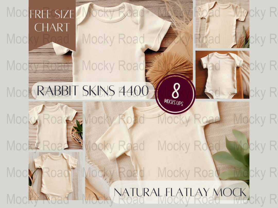 4400 Rabbit Skins Size Chart, Sizing Guide, Infant Bodysuit, Size Chart ...